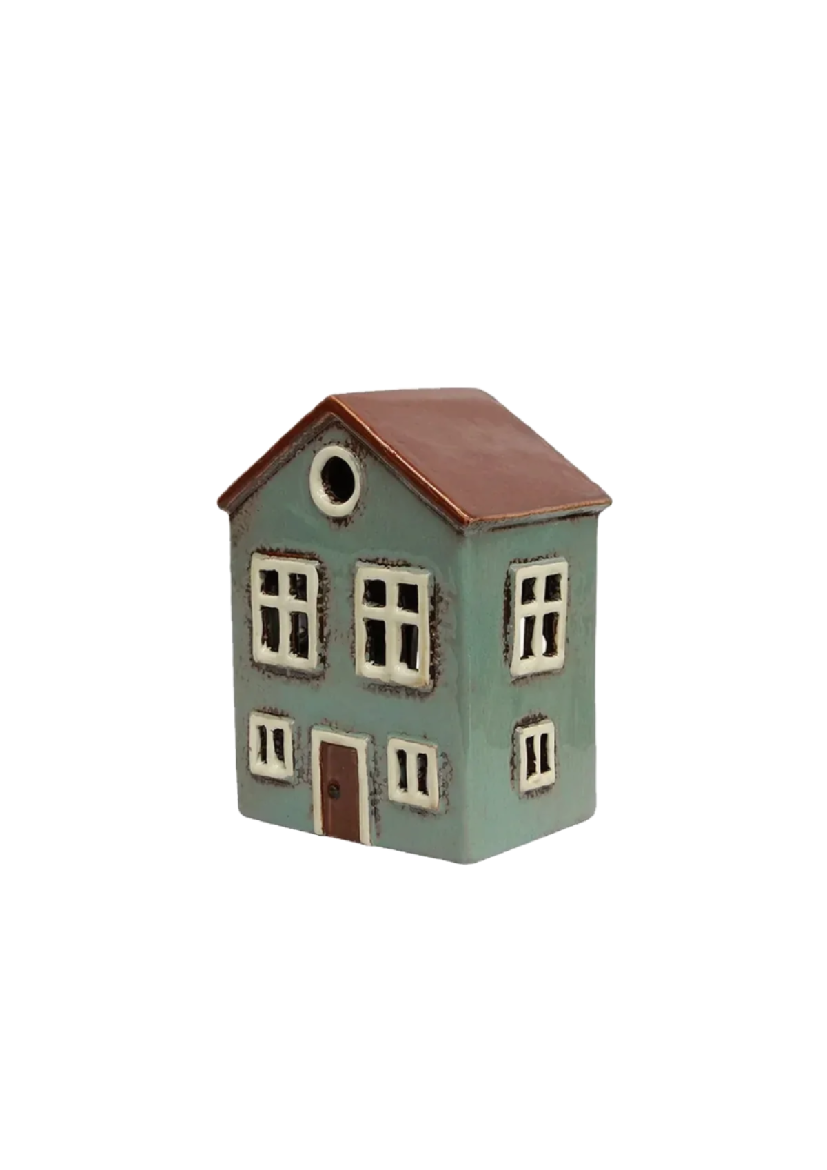 Alsace Tea Light House - Light Blue | French Country – Avison's Home ...